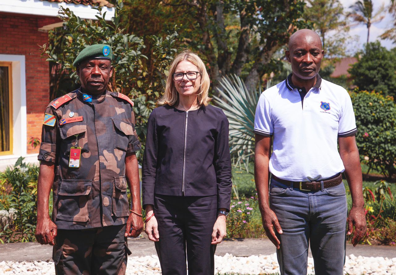RDC : La Directrice Générale de la Banque Mondiale, Mme Anna Bjerde, en ...