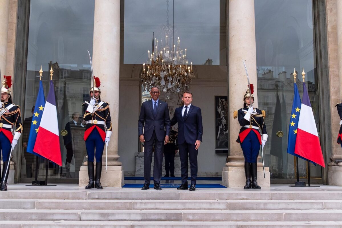 Rwanda-France: Paul KAGAME accueilli par Macron à Paris - Kivu Morning Post