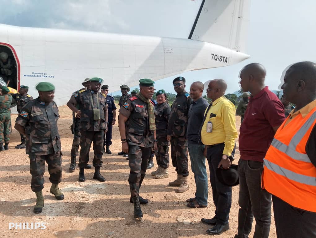 RDC : le Général Nyembo Abdallah prend la tête de la 3ᵉ Zone de défense ...